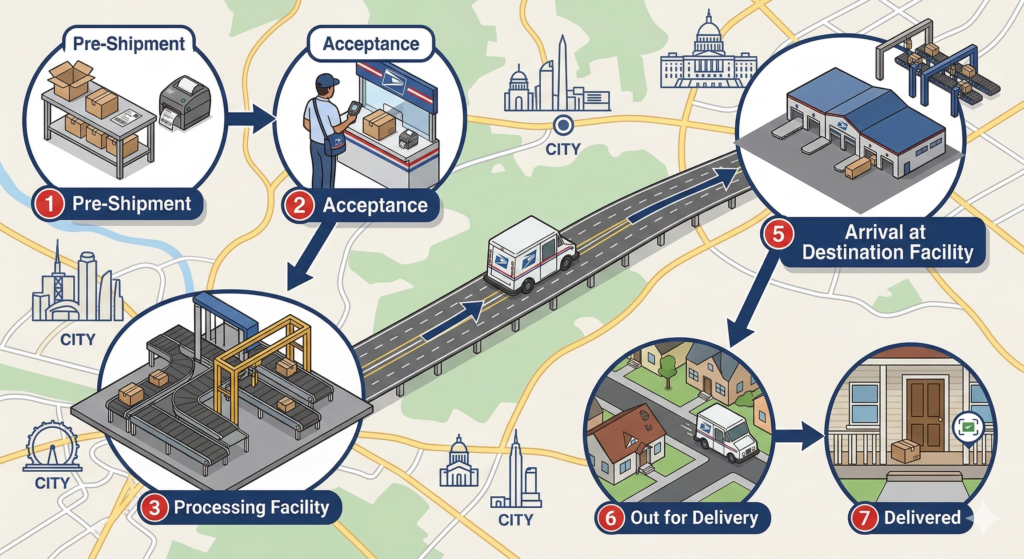 Every USPS tracking status meanings explained