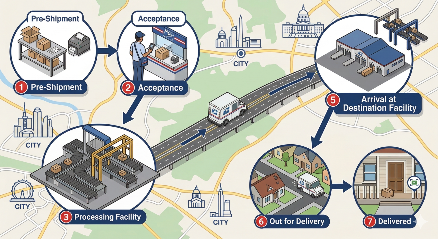 Every USPS tracking status meanings explained