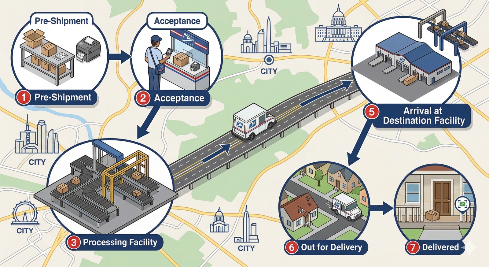 Every USPS tracking status meanings explained